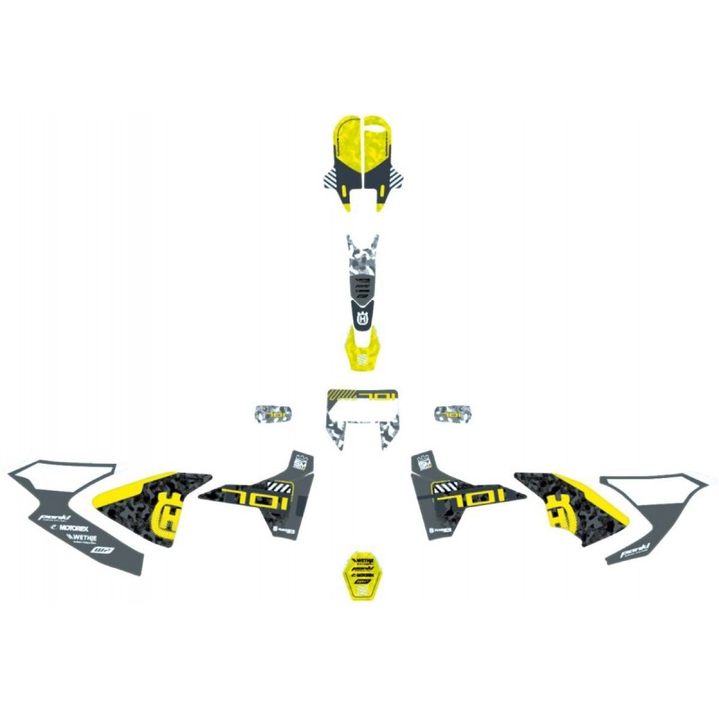 27108999000 | Kit déco Factory 701 Supermoto | HUSQVARNA | Jdm Motos ...